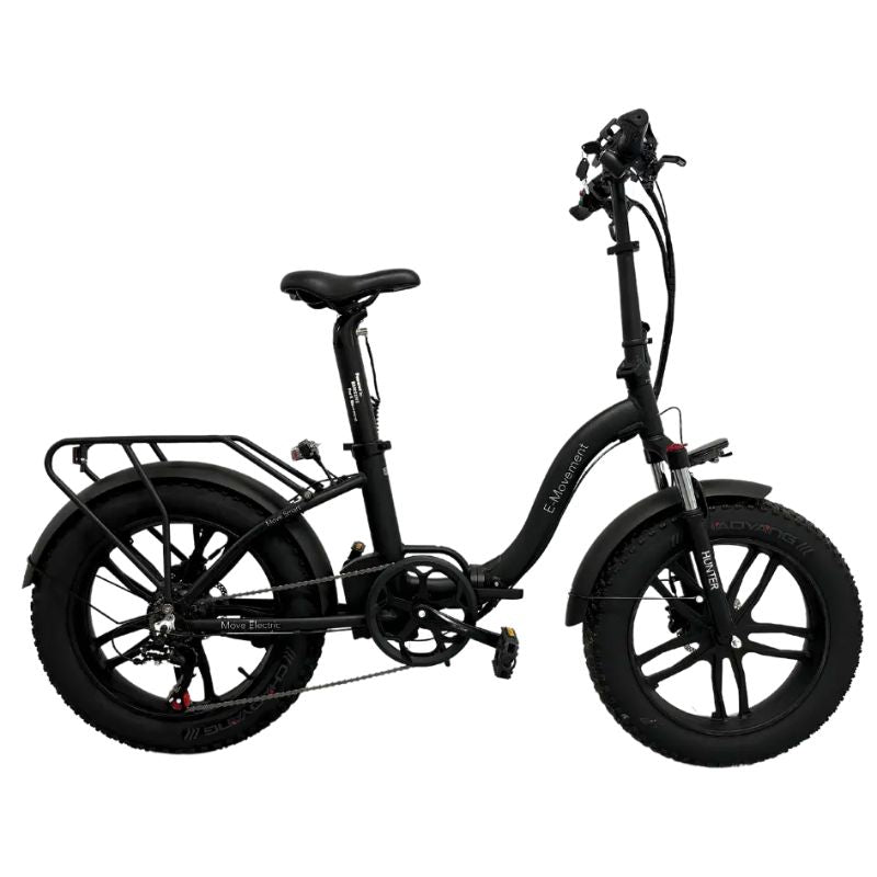 E-Movement Hunter Extreme Step-Through Folding Fat Tyre Electric Bike 250W | Eco Bike Co.
